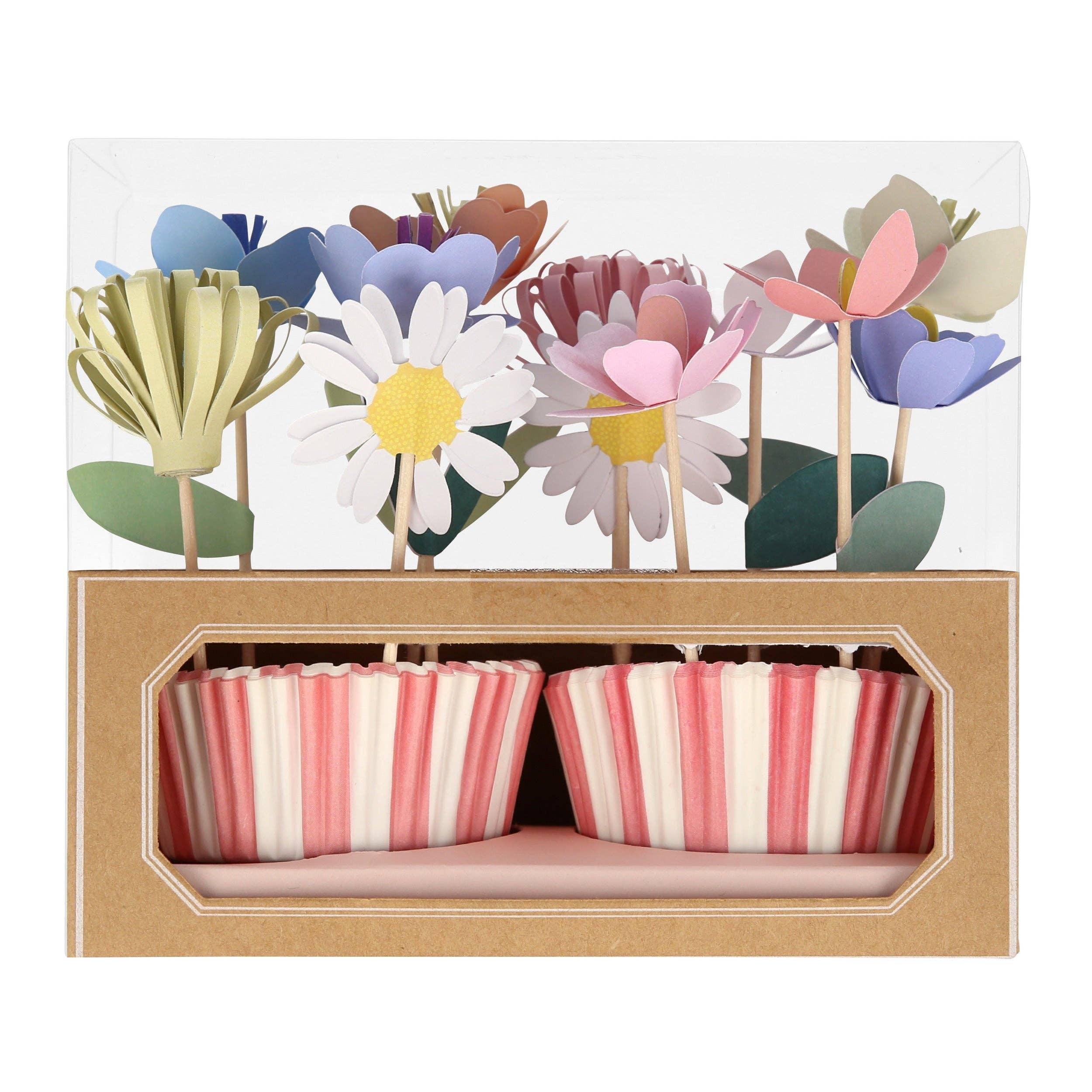 Meri Meri Flower Garden Cupcake Kit – Marcel’s Culinary Experience